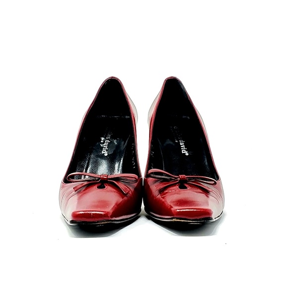 Charles David | Shoes | Sexy Classy Red Leather Heels By Charles David ...